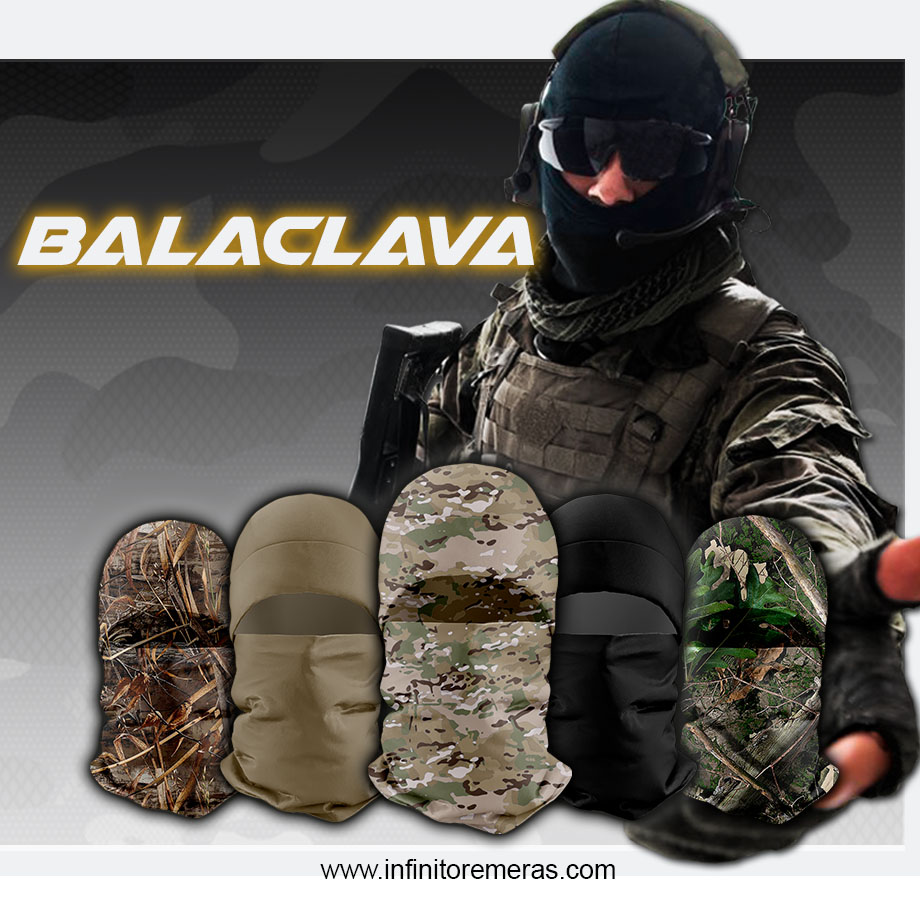 Balaclava multifuncion Tactica - Tac Tech